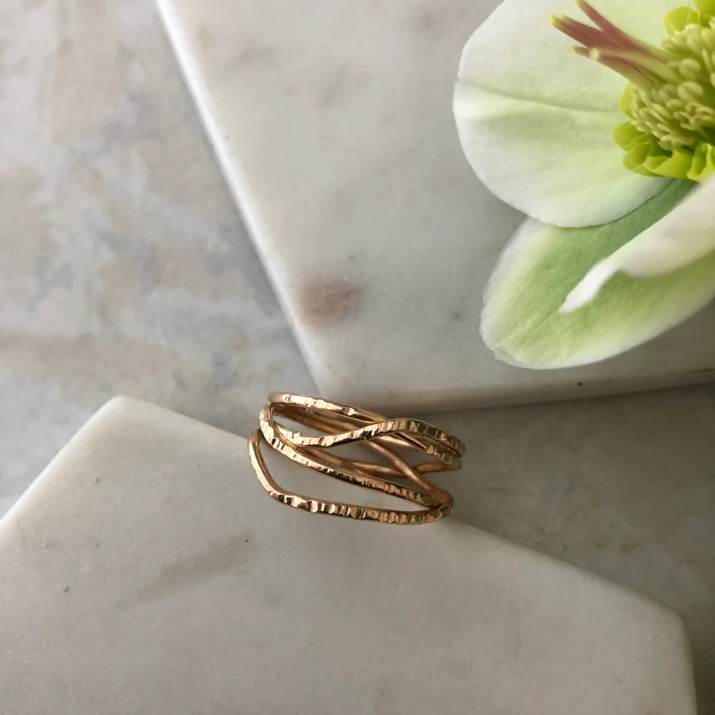 14K Gold-Filled Wanderer Ring – Concept Jewelry Design