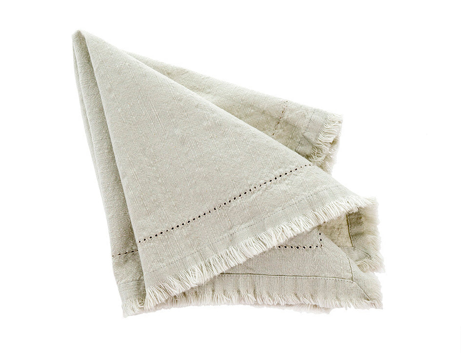 Indaba Frayed Edge Napkin - Moonstruck – Concept Jewelry Design